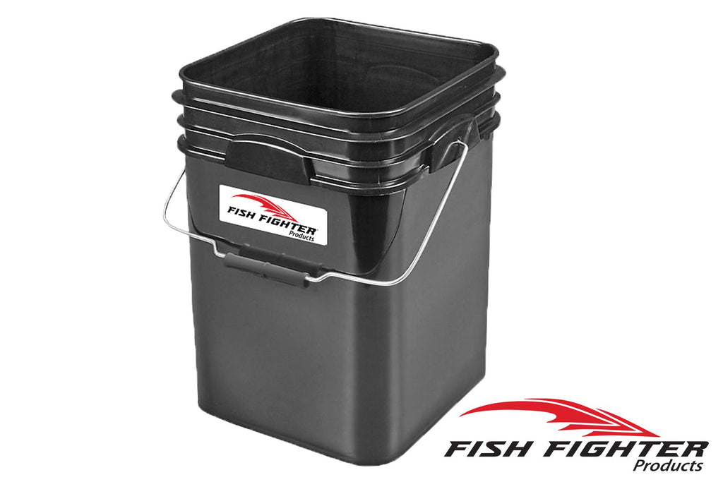 Fish Fighter® 4 Gallon Boat Bucket – Fish Fighter® Products