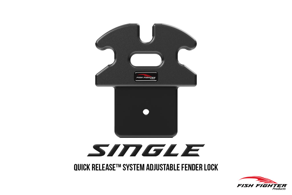 Quick Release™ System­ Adjustable Fender Lock – Fish Fighter® Products